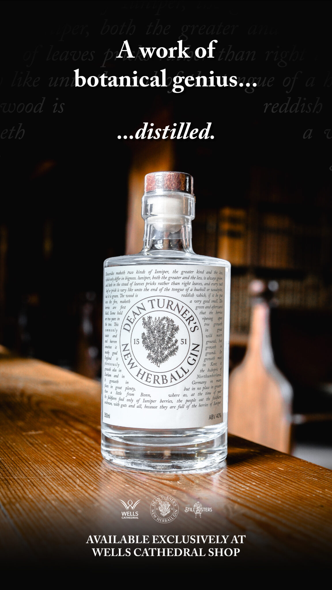 Wells Cathedral Launches New Gin - Wells Cathedral